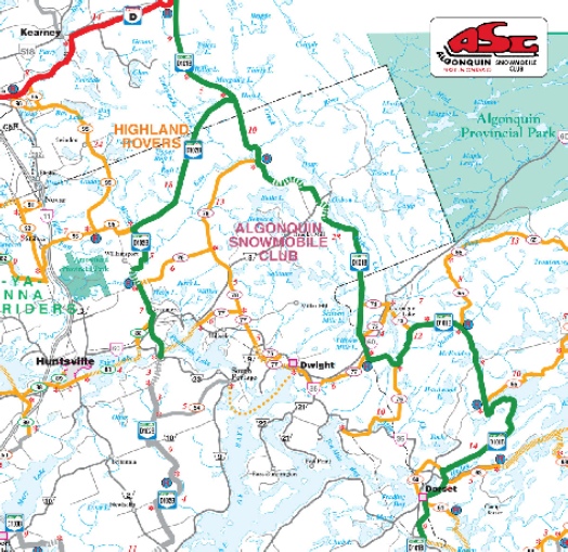 Algonquin Snowmobile Club (ASC) | Oxtongue Lake